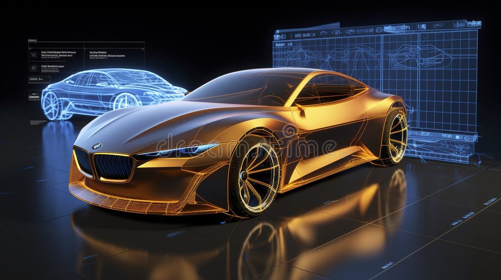 A Photo of Virtual Reality Automotive Design and Simulation Stock ...
