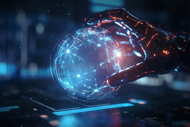 Photo Visual Representation of AIs Future Potential and Technological ...