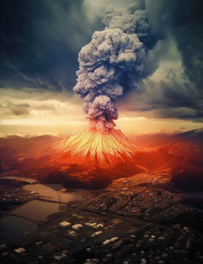 Volcanic Eruption Fagradalsfjall Stock Illustration - Illustration of ... Volcanic Eruption Fagradalsfjall Stock Illustration - Illustration of ...