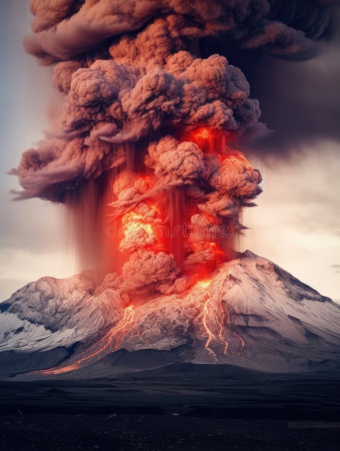 Volcanic Eruption Fagradalsfjall Stock Illustration - Illustration of ... Volcanic Eruption Fagradalsfjall Stock Illustration - Illustration of ...