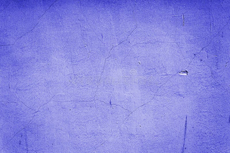 Blue Wall with Cracks and Damage Stock Photo - Image of concrete ...