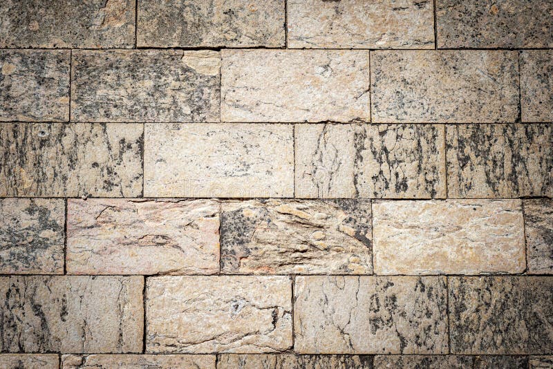 Photo of a Wall Made of Roughly Processed Stone Bricks Stock Photo ...