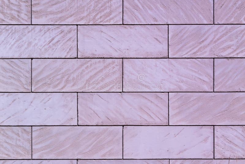 Photo of Wall Texture from Decorative Blocks of Dark Pink Color Stock ...