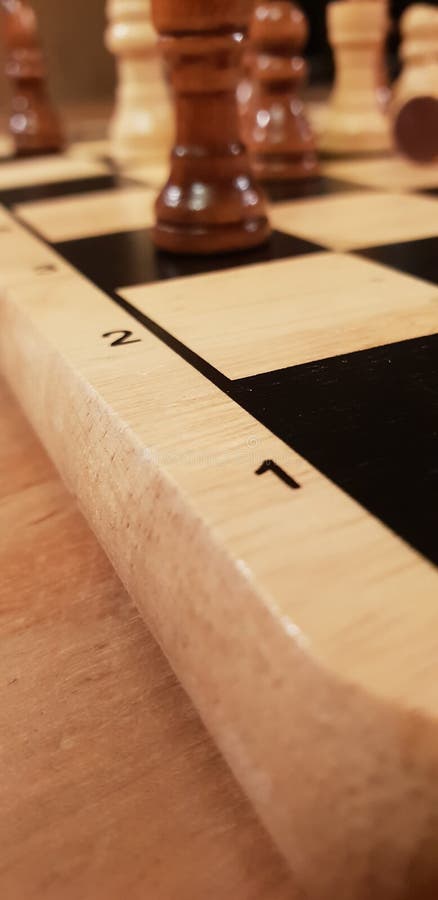 How To Play Wooden Board Game Chess. Improvisation and Different Angles ...