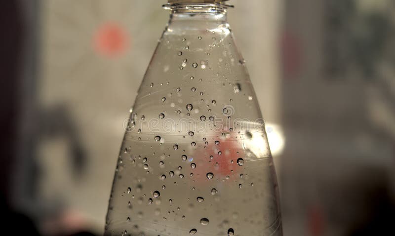 Photo of Water Drops Inside Plastic Bottle Stock Photo - Image of ...