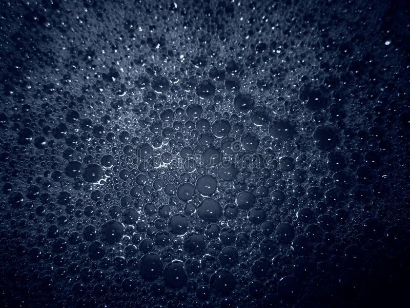 Dark Blue Bubbles for Background Stock Image - Image of bubbles, dark ...