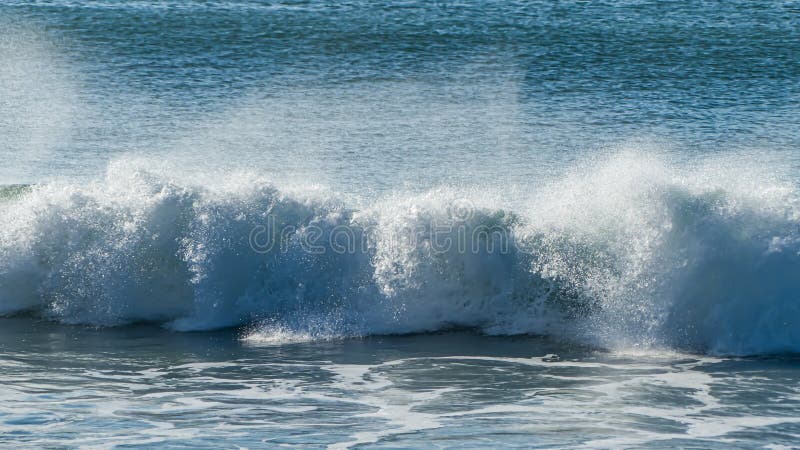 A Wave Roll Caught on the Atlantic Ocean Stock Photo - Image of wave ...
