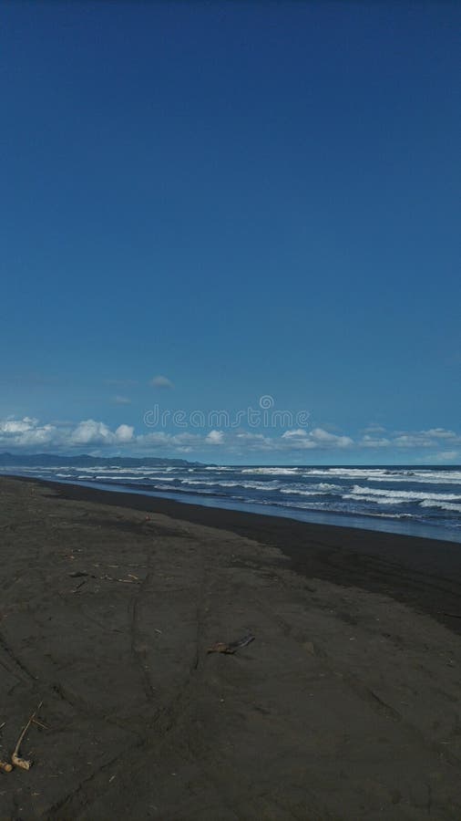 Photo of Widara Payung Beach Located in Cilacap, Indonesia. Stock Photo ...