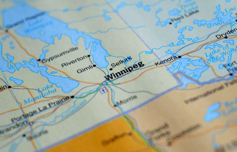 Winnipeg City Map Stock Photos - Free & Royalty-Free Stock Photos from ...