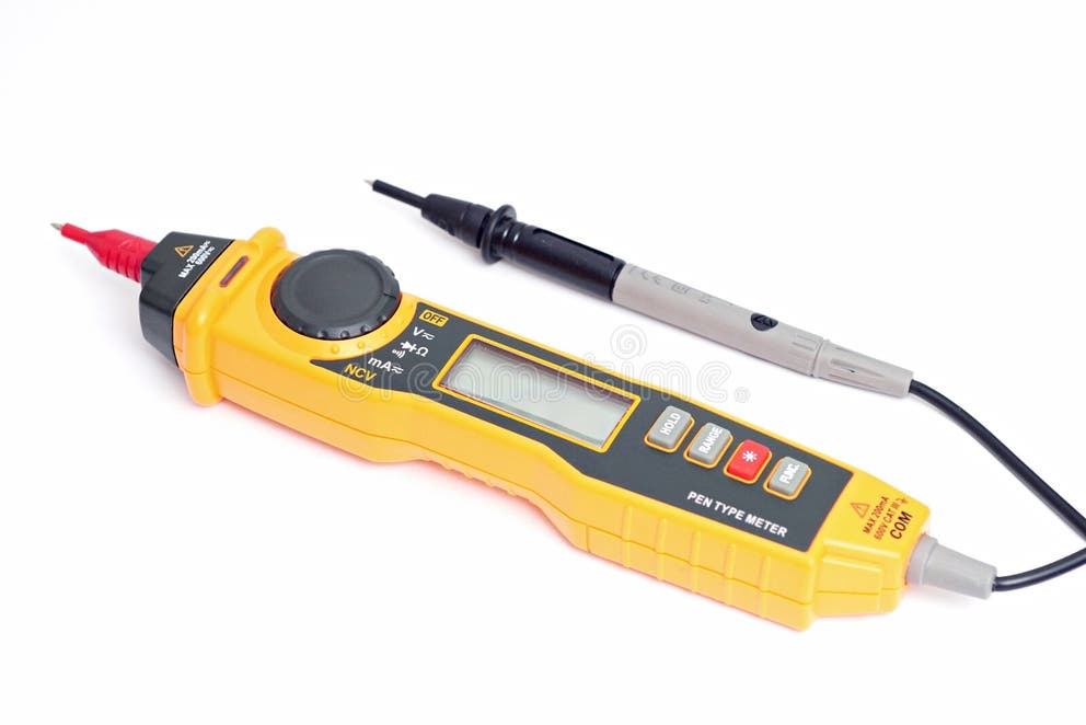 Pen type multimeter stock photo. Image of mode, measure - 120787254