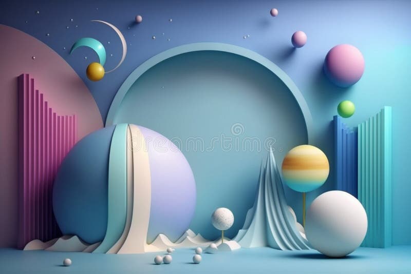 Photo Zone for a Gender Party or a Children S Holiday. Banner Template ...