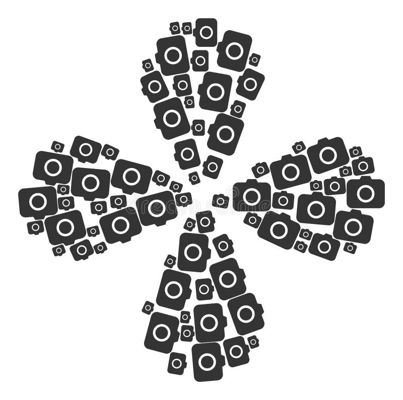 Photocamera with pictures stock vector. Illustration of flare - 7337337