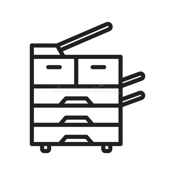 Photocopy Icon Vector Image. Stock Vector - Illustration of symbol ...