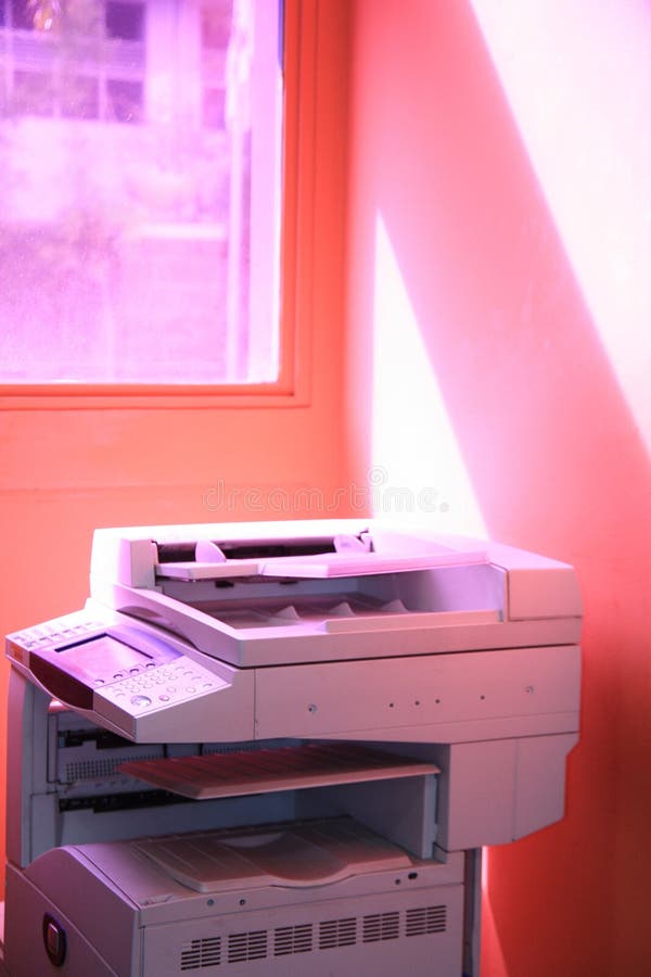 Photocopy machine stock image. Image of next, design - 10489817