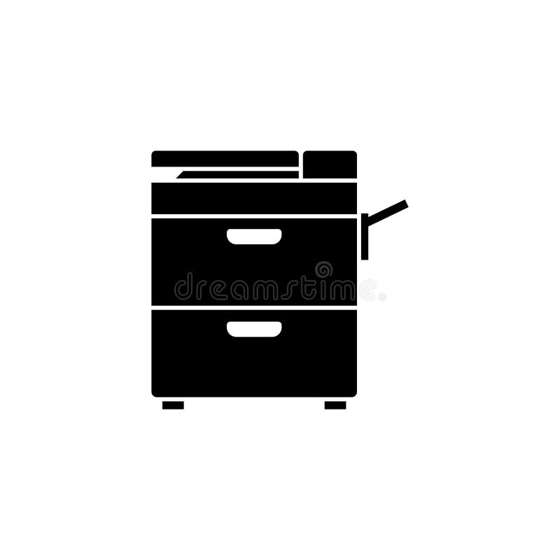 Photocopy Machine Icon Design Template Vector Isolated Stock ...
