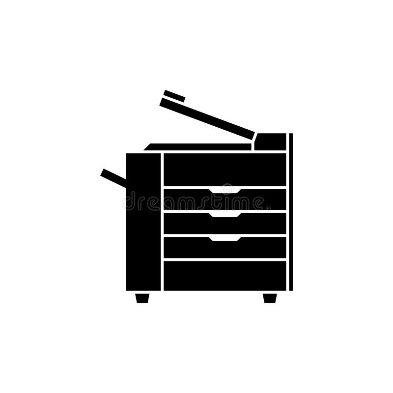 Photocopy Machine Icon Design Template Vector Isolated Stock ...