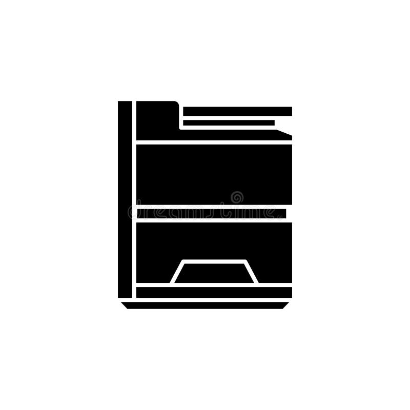 Photocopy Machine Icon Design Template Vector Isolated Stock Vector ...