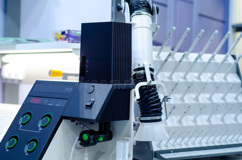 Photoelectric Flame Photometer in the Laboratory Stock Image - Image of ...