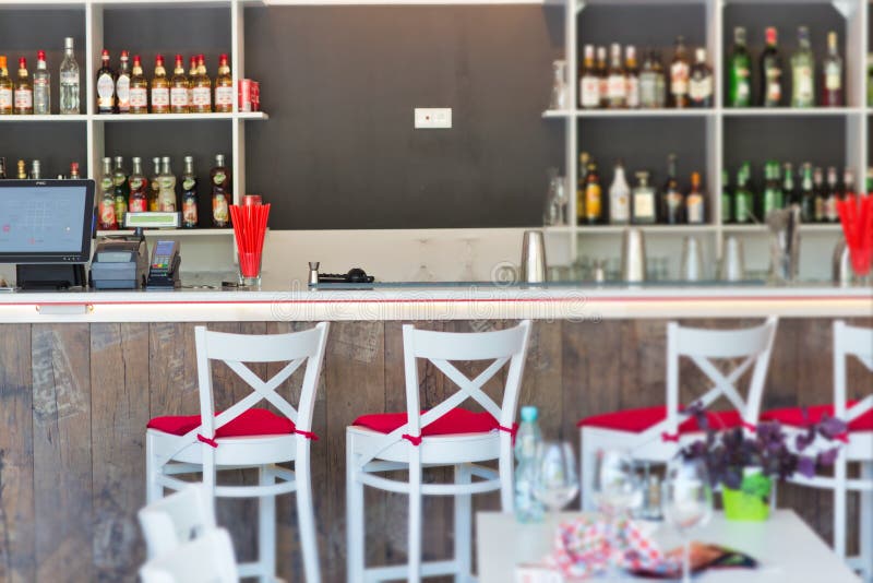 Photo of Alcoholic Drinks at Restaurant Stock Image - Image of ...