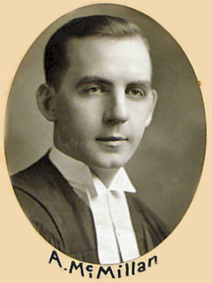 Photograph Of Angus McMillan (b. 1904) Stock Image - Image of painting ...