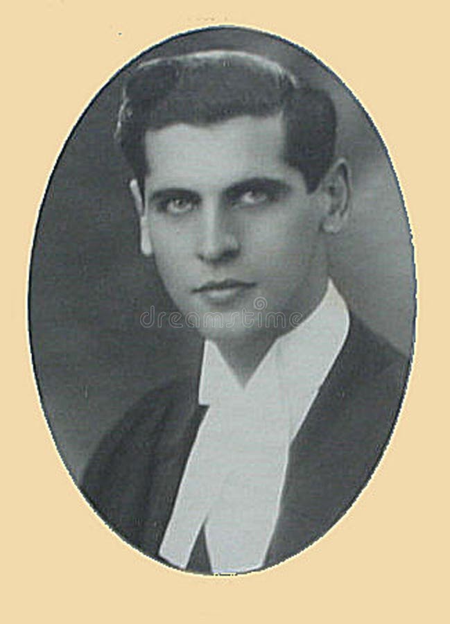 Photograph Of Burrell Milton Singer (1912-1989) Stock Photo - Image of ...