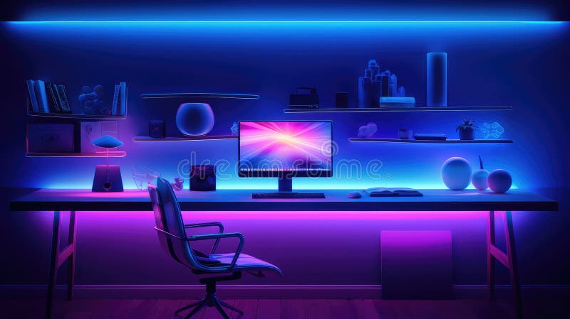 Photograph computer light stock illustration. Illustration of plant ...