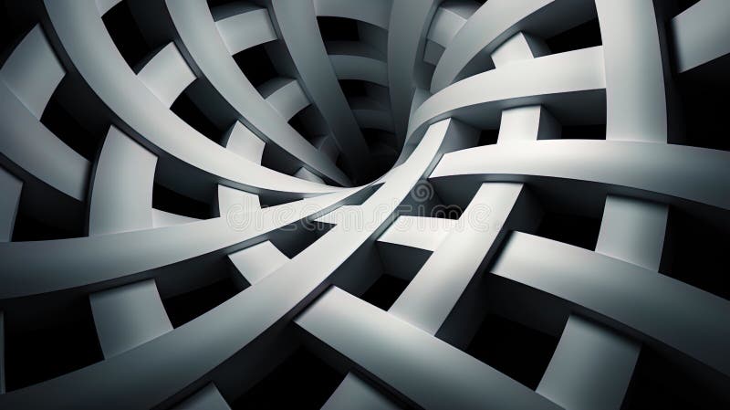 A Photograph of a Creative Pattern in Which Graphic Elements Play with ...