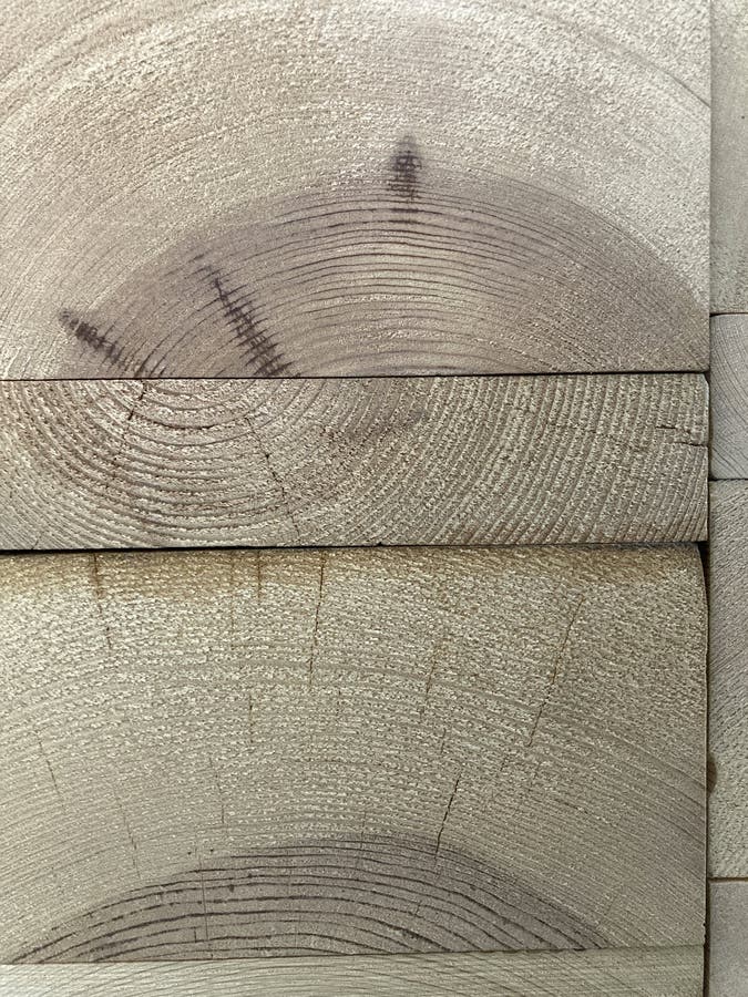 Wood Processed for Industrial Use Stock Photo - Image of symmetry, face ...