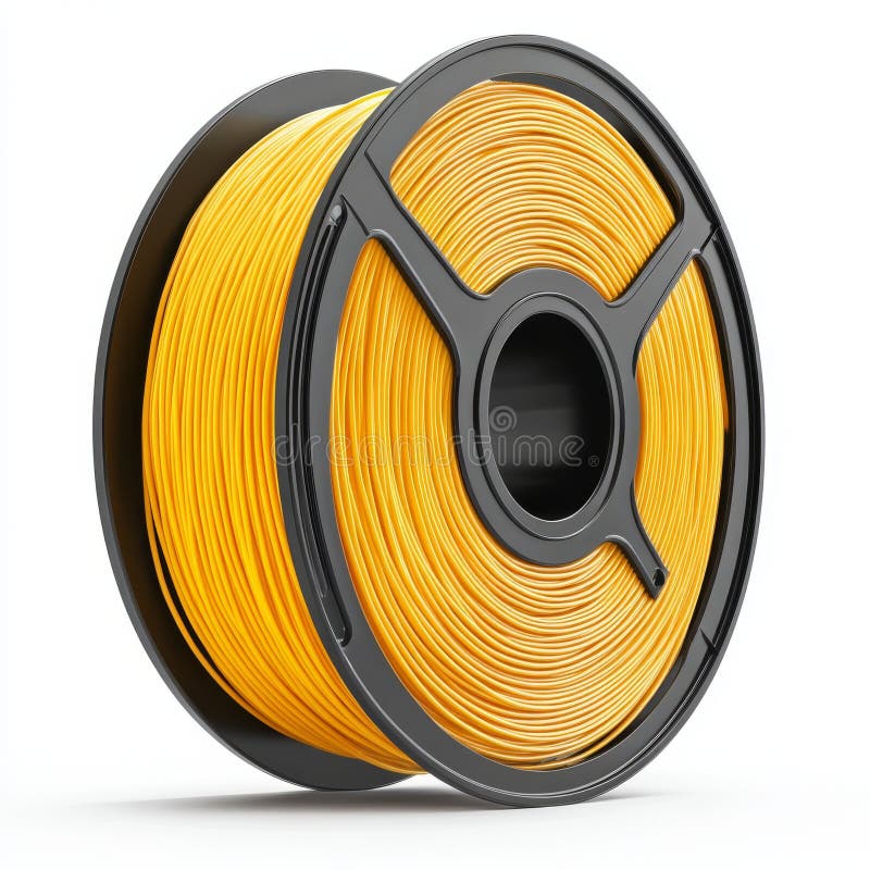 A Photograph of a Cylindrical Air Filter with a Black Casing and a ...