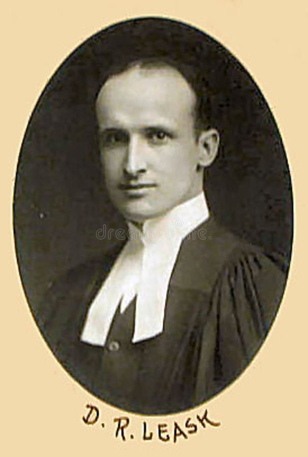 Photograph of David Ross McDonald Leask (d. 1943) Stock Image - Image ...