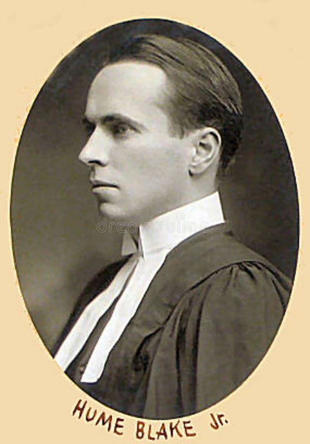 Photograph of Edward Hume Blake (1890-1938) Stock Photo - Image of ...