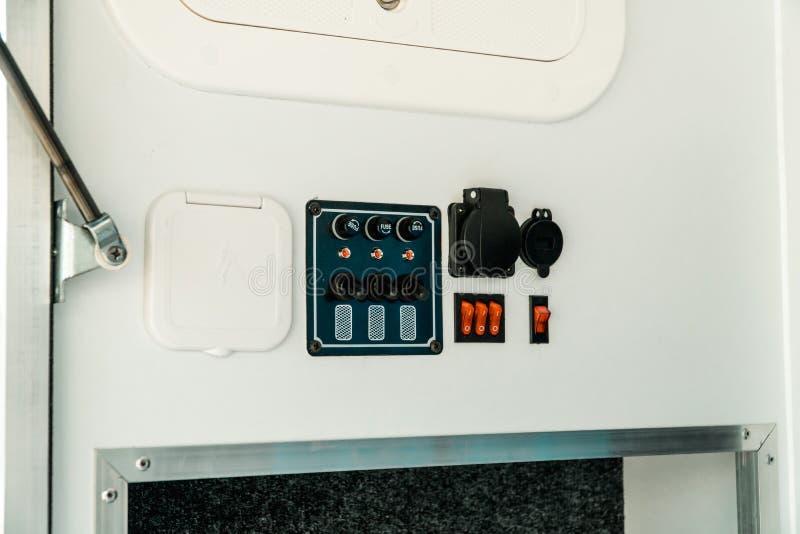 Photograph of Electrical Control Unit in Stock Photo - Image of ...