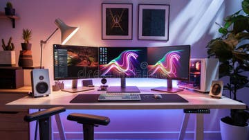 Computer Setups Stock Illustrations – 389 Computer Setups Stock ...