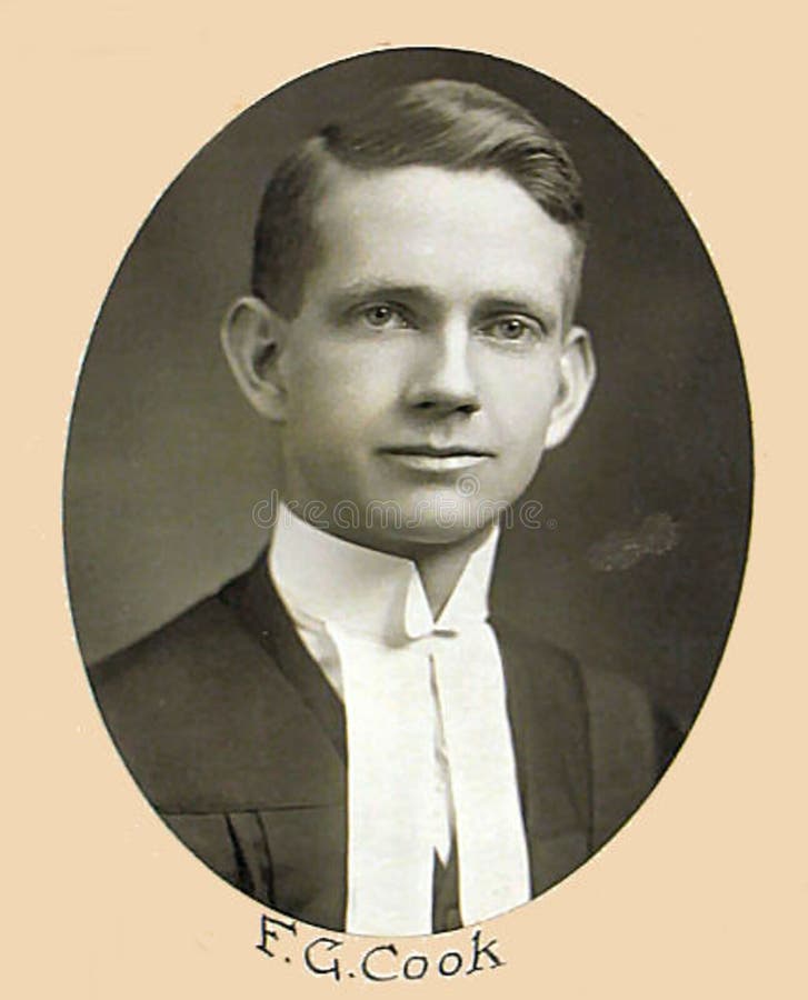 Photograph of Francis Gordon Cook (1899-1976) Stock Photo - Image of ...