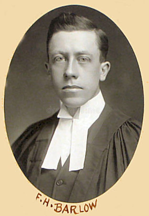 Photograph Of Fred Holmes Barlow (d. 1968) Stock Photo - Image of ...