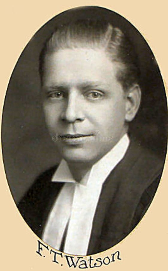 Photograph Of Frederick Thomas Watson (1901-1970) Picture. Image: 222278132