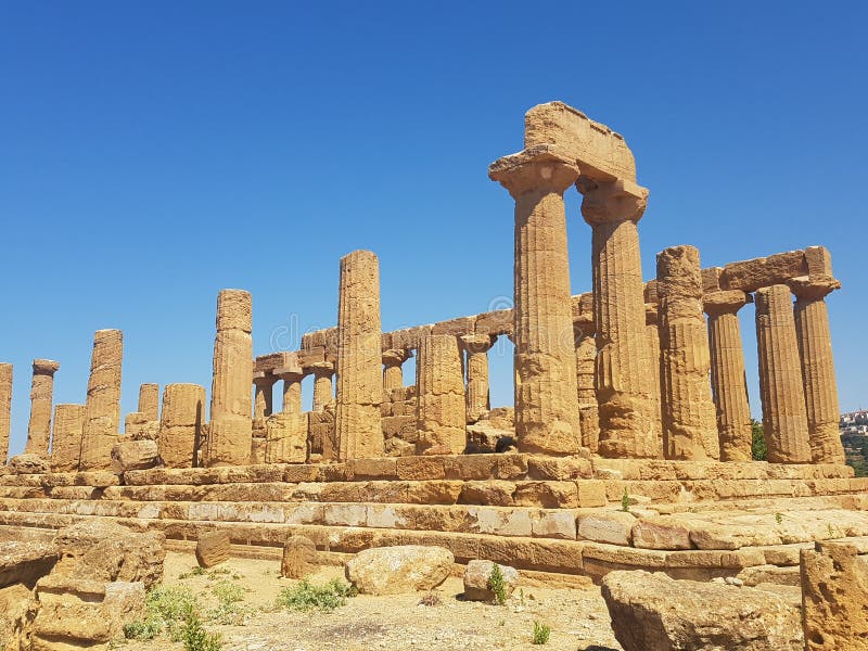 Photograph of Historical Monuments in Sicily Stock Photo - Image of ...