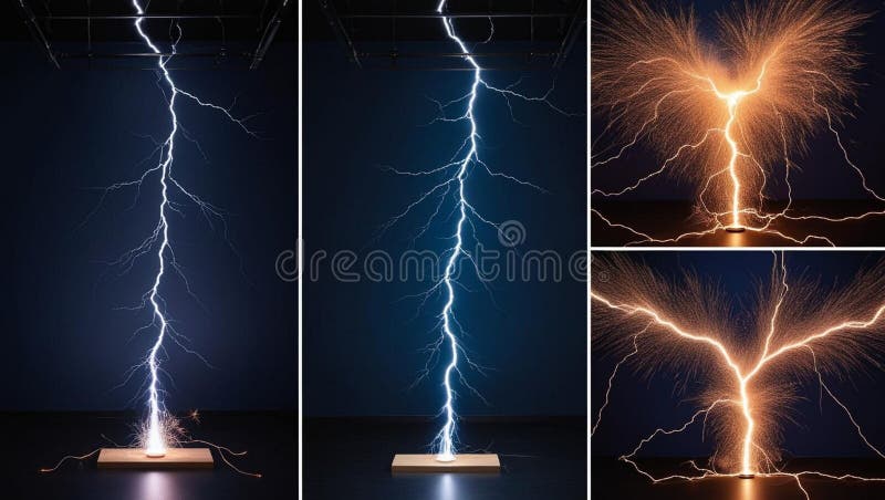 Studying Electrical Discharges: Lightning in the Laboratory Stock ...