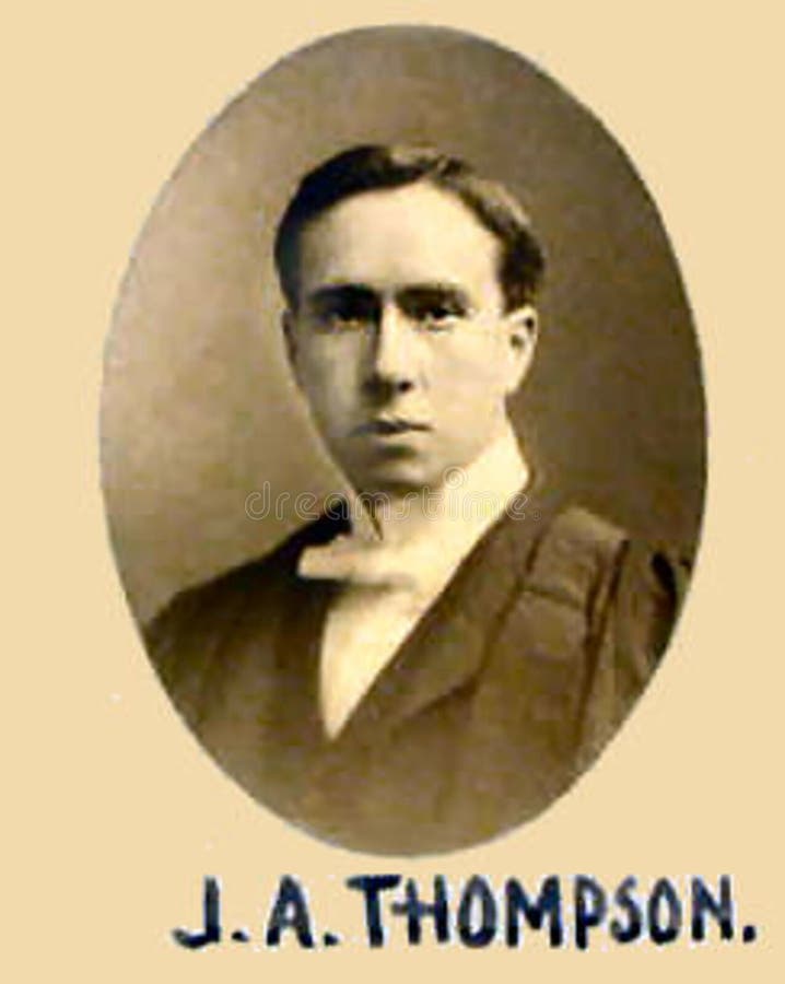 Photograph of Joseph John Anthony Thompson (d. 1935 ) Stock Image ...