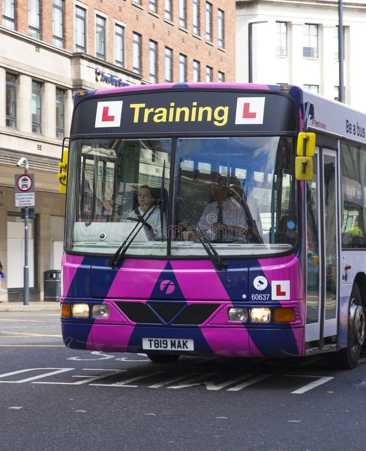 Photograph of a Learner Bus Driver. Editorial Stock Image - Image of ...