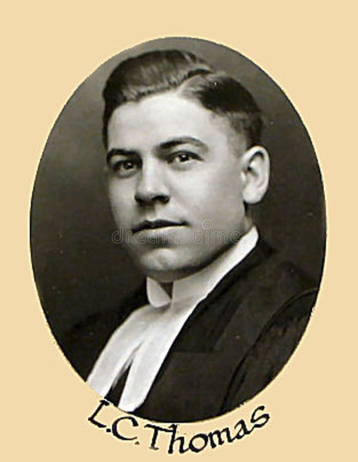 Photograph of Leonard Charles Thomas (d. 1971) Stock Photo - Image of ...