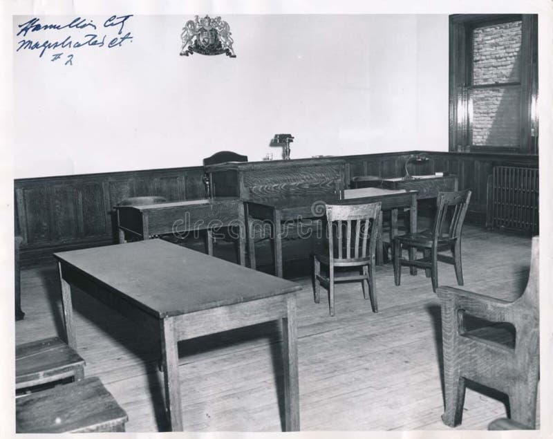 Photograph Of Magistrates Court Room, Hamilton Picture. Image: 222406123