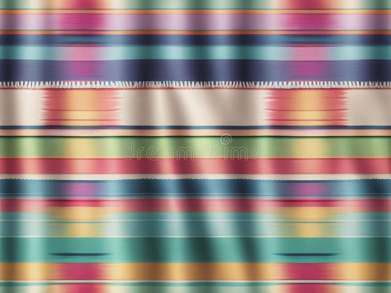 Photograph of Pastel Serape Seamless Pattern. Generative AI Stock ...