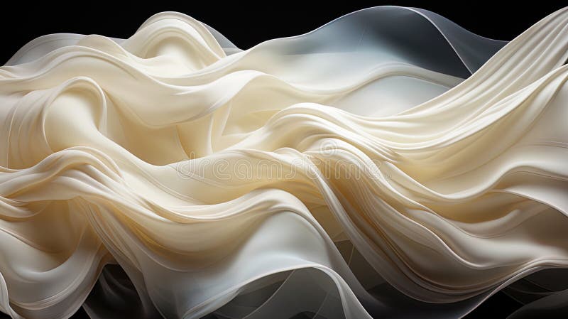 A Photograph of a Pattern in Which Harmonious Lines and Forms are ...