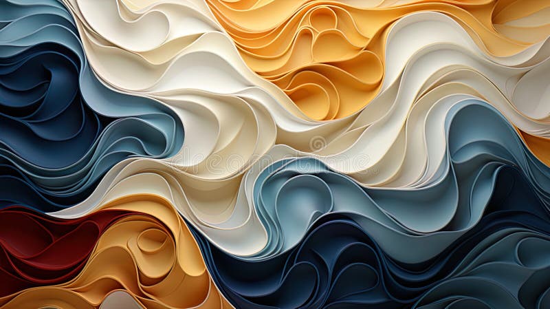 A Photograph of a Pattern in Which Harmonious Lines and Forms are ...