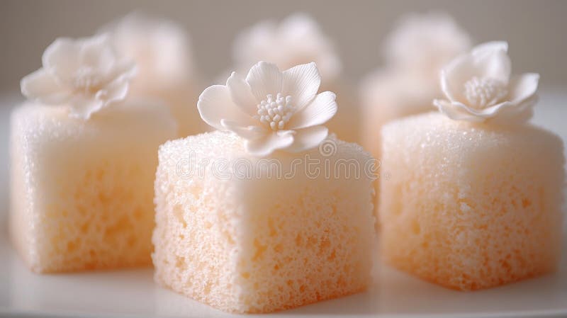 The Photograph Presents an Elegant Array of Indulgent Sweets, Each ...