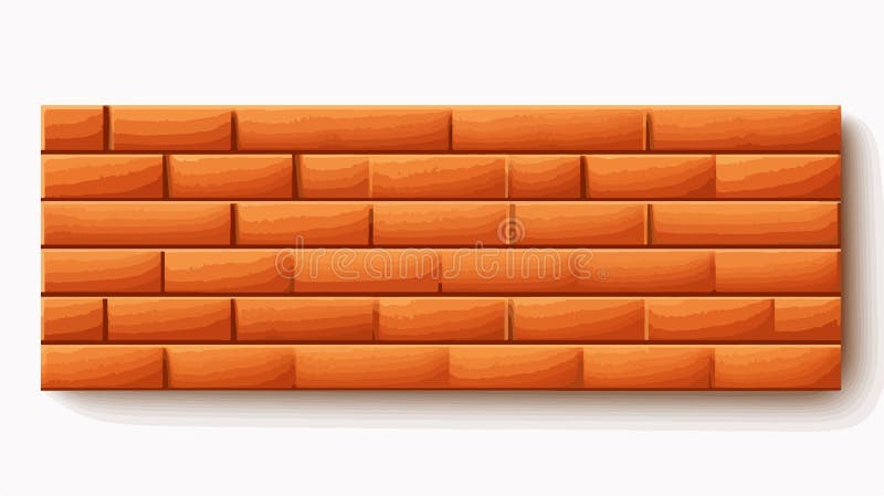 Photograph of a Rectangular Orange Brick Wall Stock Vector ...