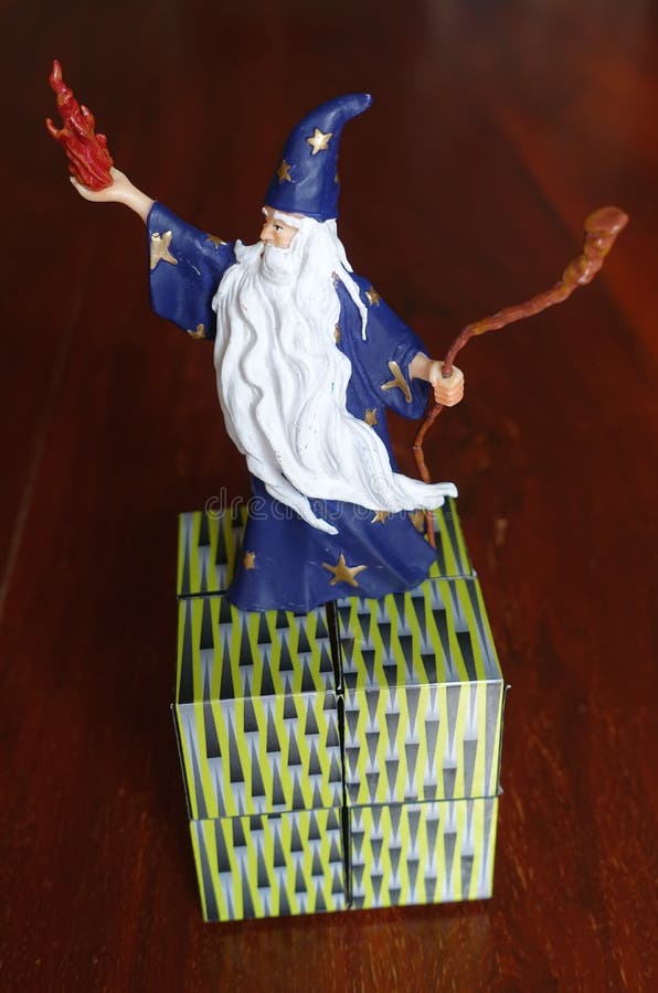 Photograph Representing Merlin the Magician Stock Photo - Image of bird ...