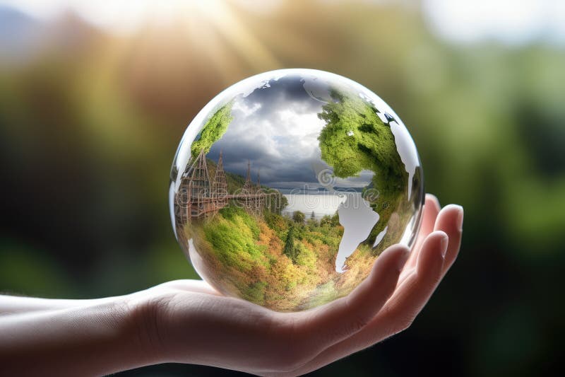 Alternative Energy Sources and Energy Efficiency. Generative AI Stock ...