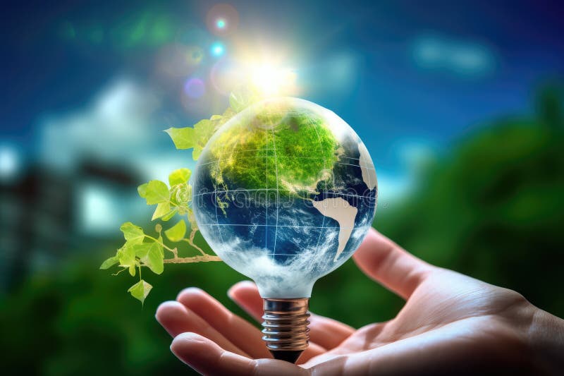 Alternative Energy Sources and Energy Efficiency. Generative AI Stock ...